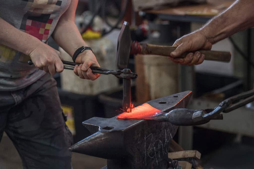Forged in Fire: Blacksmithing Demonstration – Craft Contemporary