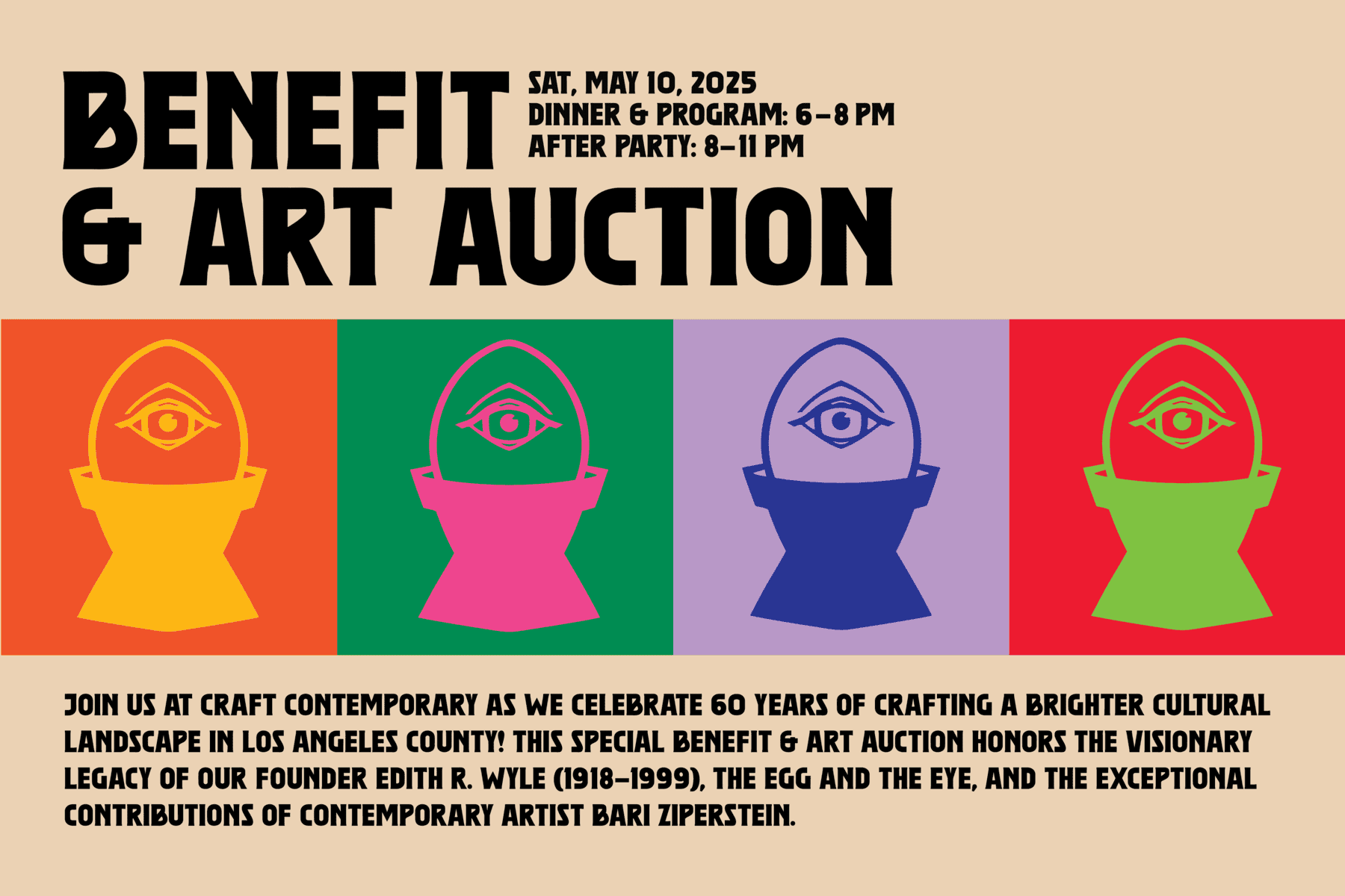 2025 Benefit & Auction – Craft Contemporary